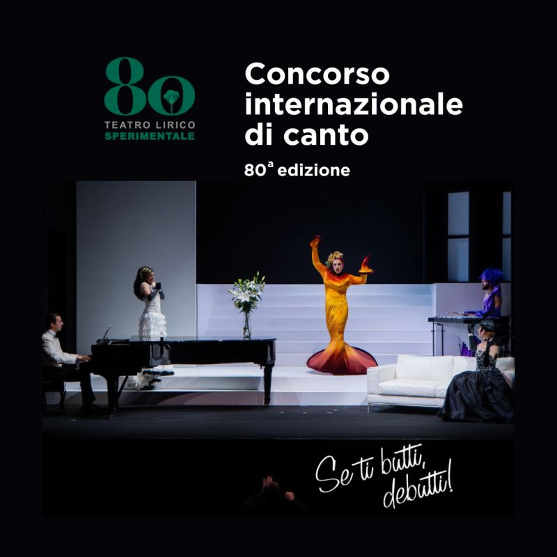 Competition: 80° INTERNATIONAL SINGING COMPETITION - SPOLETO, ITALY