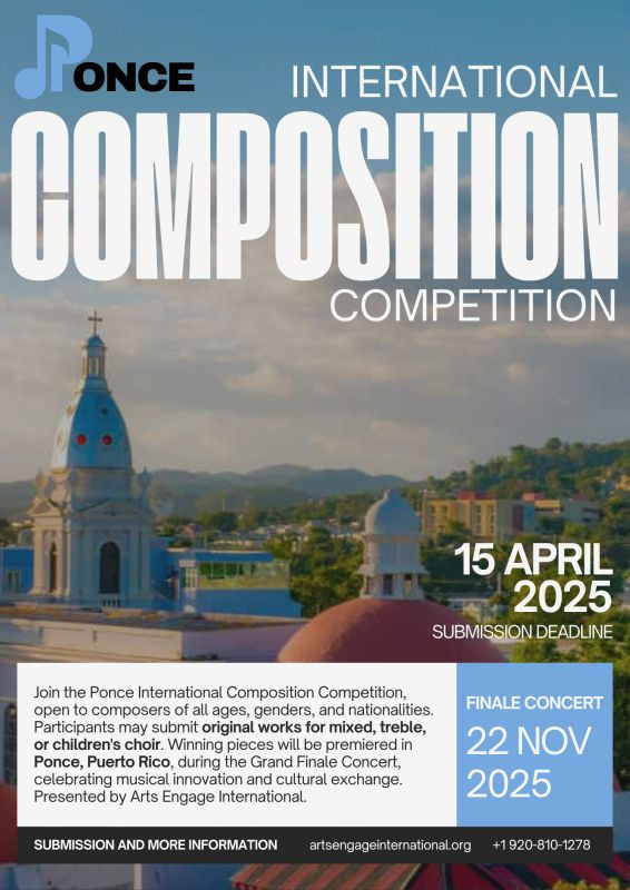 Concurso: Ponce International Composition Competition