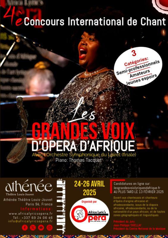 Concours/Prix: International Singing Competition of African Opera Voices