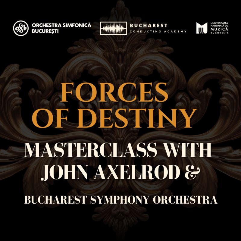 Course: John Axelrod Masterclass Conducting Bucharest Symphony Orchestra
