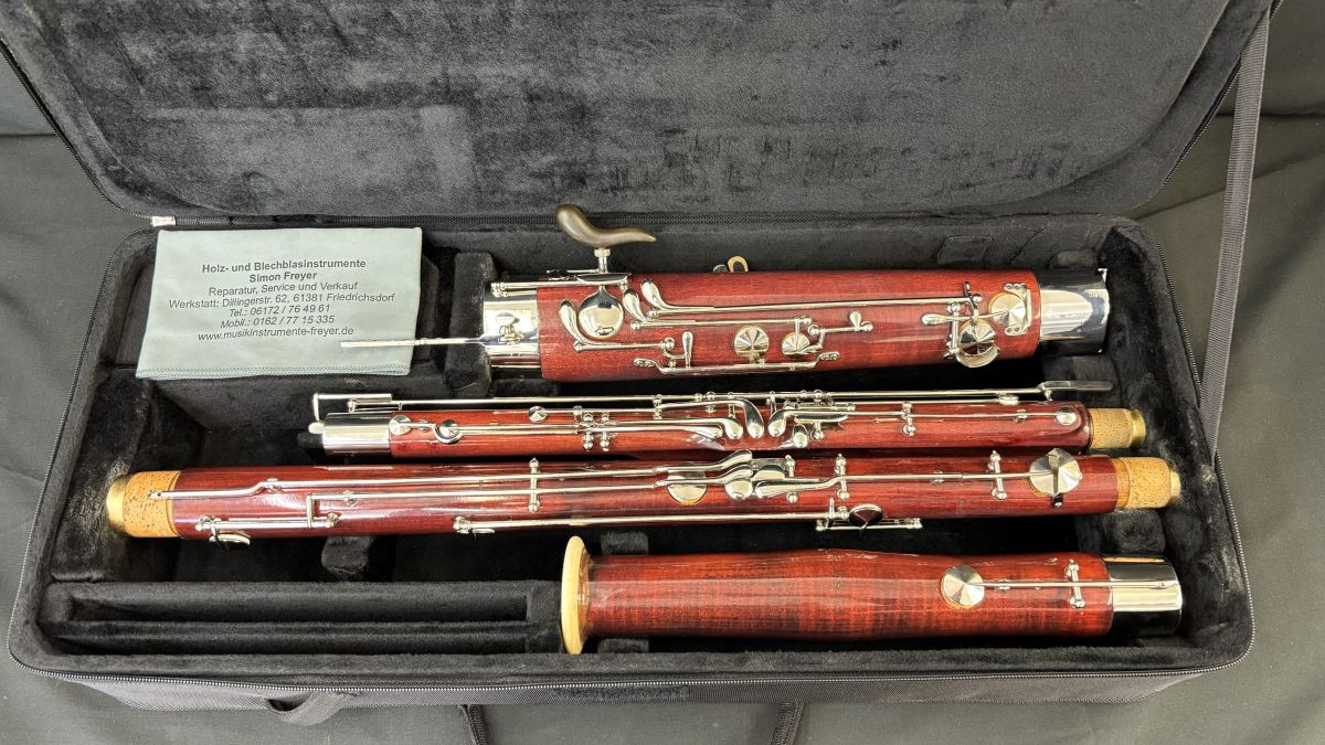 Instrument Sale: Heckel Fagott Generalüberholt Sehr guter Zustand Ser. 7023