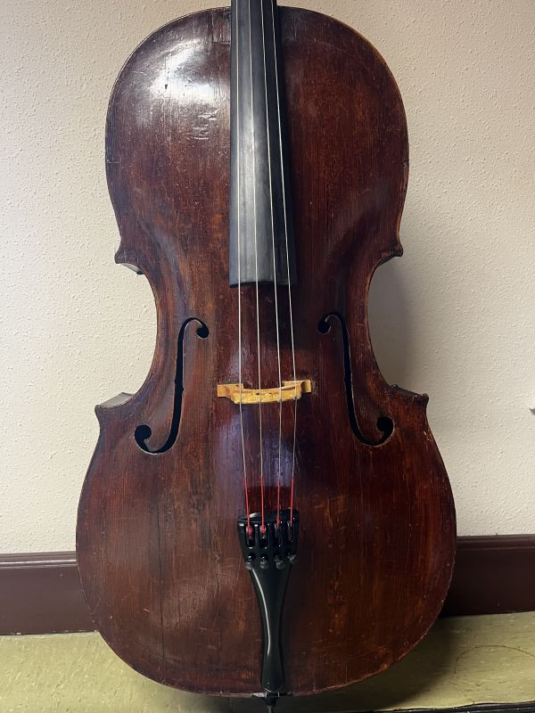 Stolen Instrument: Cello german 1750 Label M. Goffriller